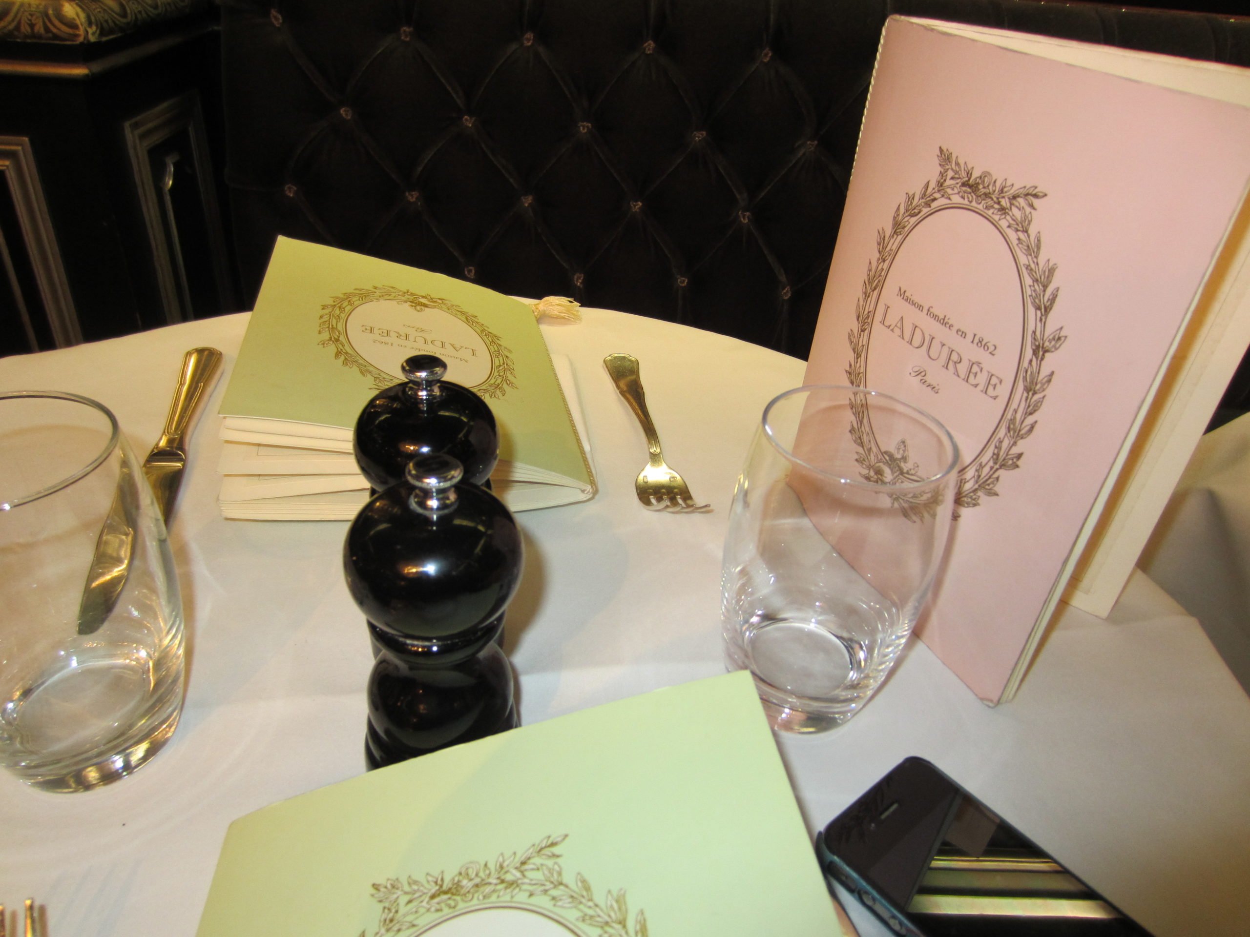 French delightful pastries lunch at Ladurée Harrods | the food connoisseur