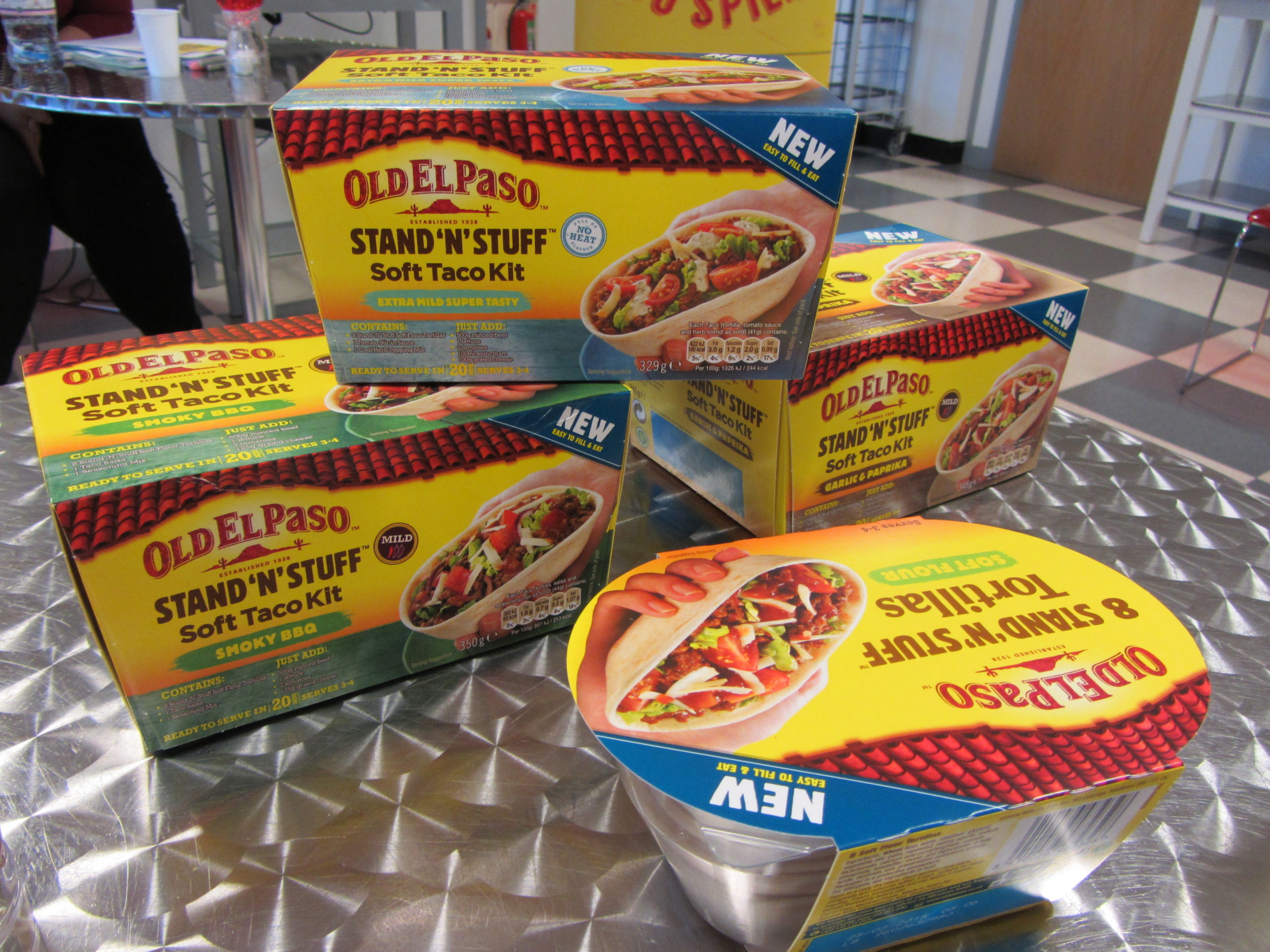 Soft shell taco's Mexican night - Old El Paso | the food connoisseur