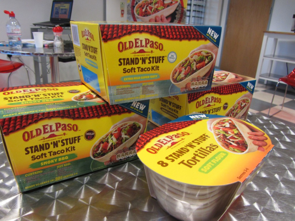 Soft shell taco's Mexican night - Old El Paso | the food connoisseur