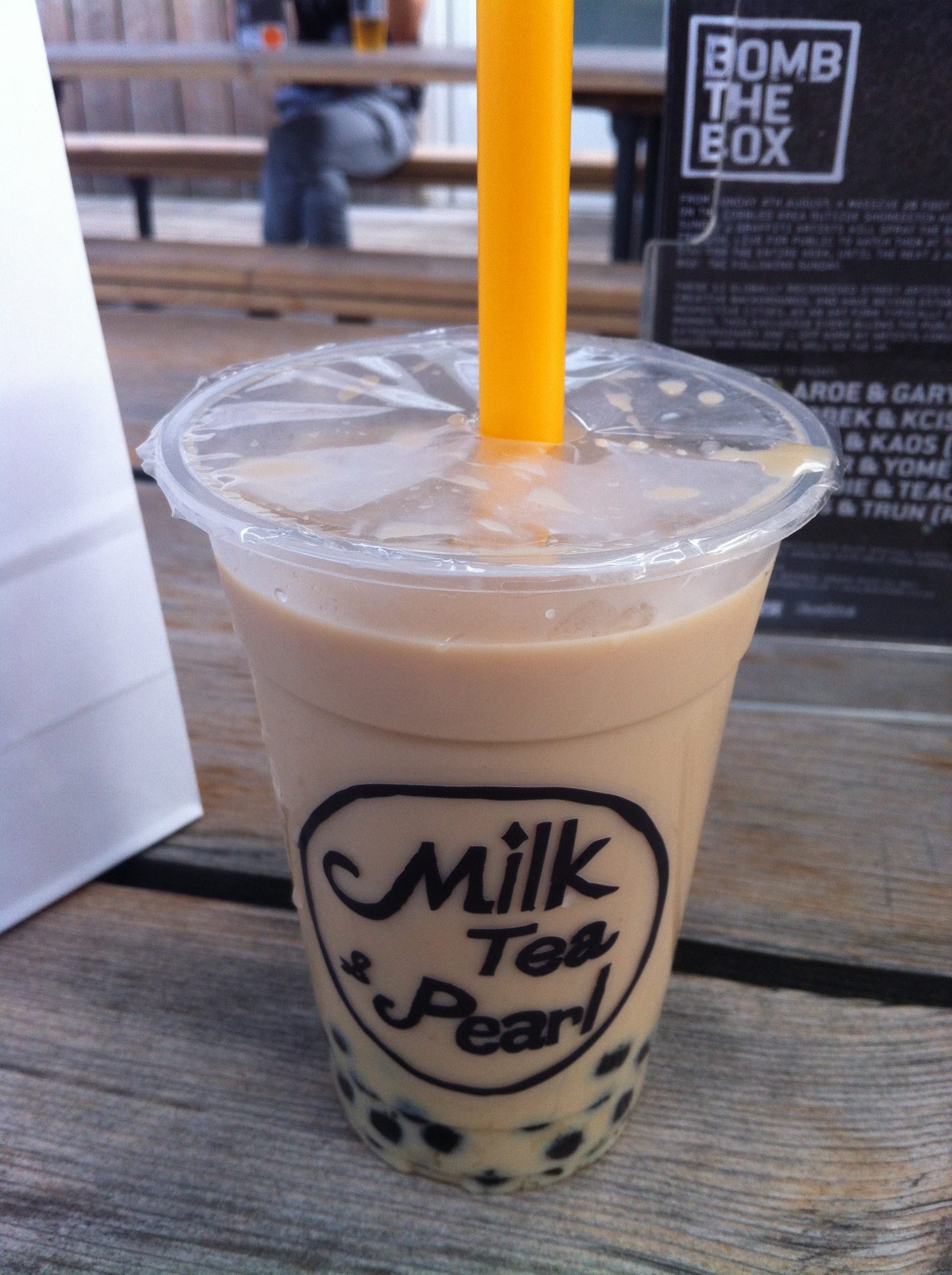 Fantastic bubble tea flavours - Milk Tea & Pearl | the food connoisseur