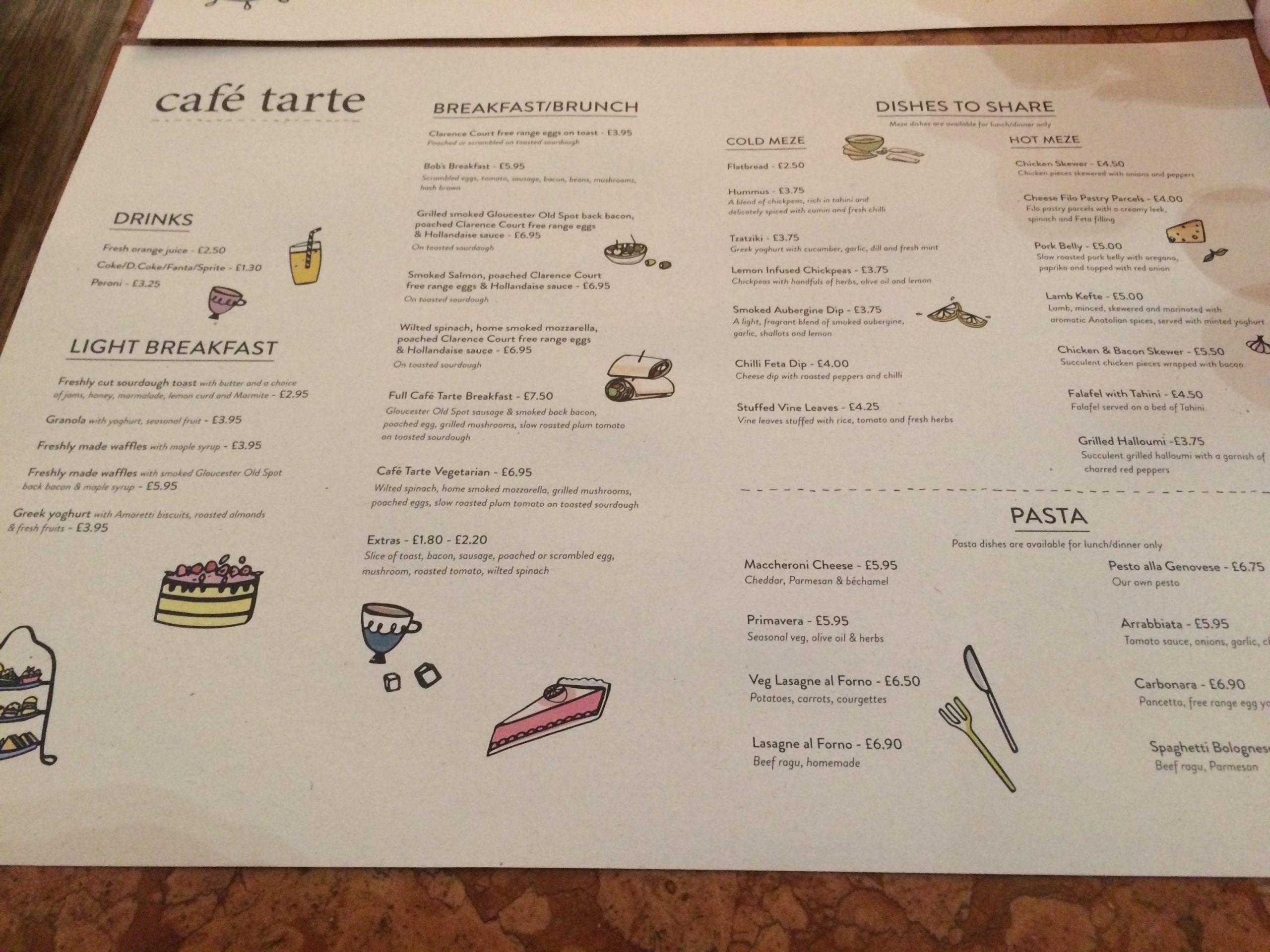 Cafe Tarte - the hidden gem in High Street Kensington | the food ...