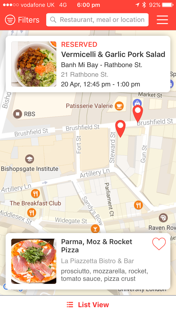 mealpal - cut the queues and pay less than £5 for lunch | the food ...