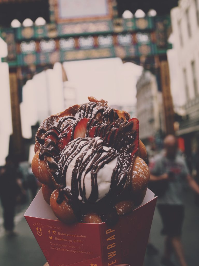 Bubblewrap Waffle - light airy crispy waffles | the food connoisseur