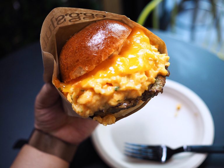 Billingsgate Café - Scallops and bacon rolls | the food connoisseur