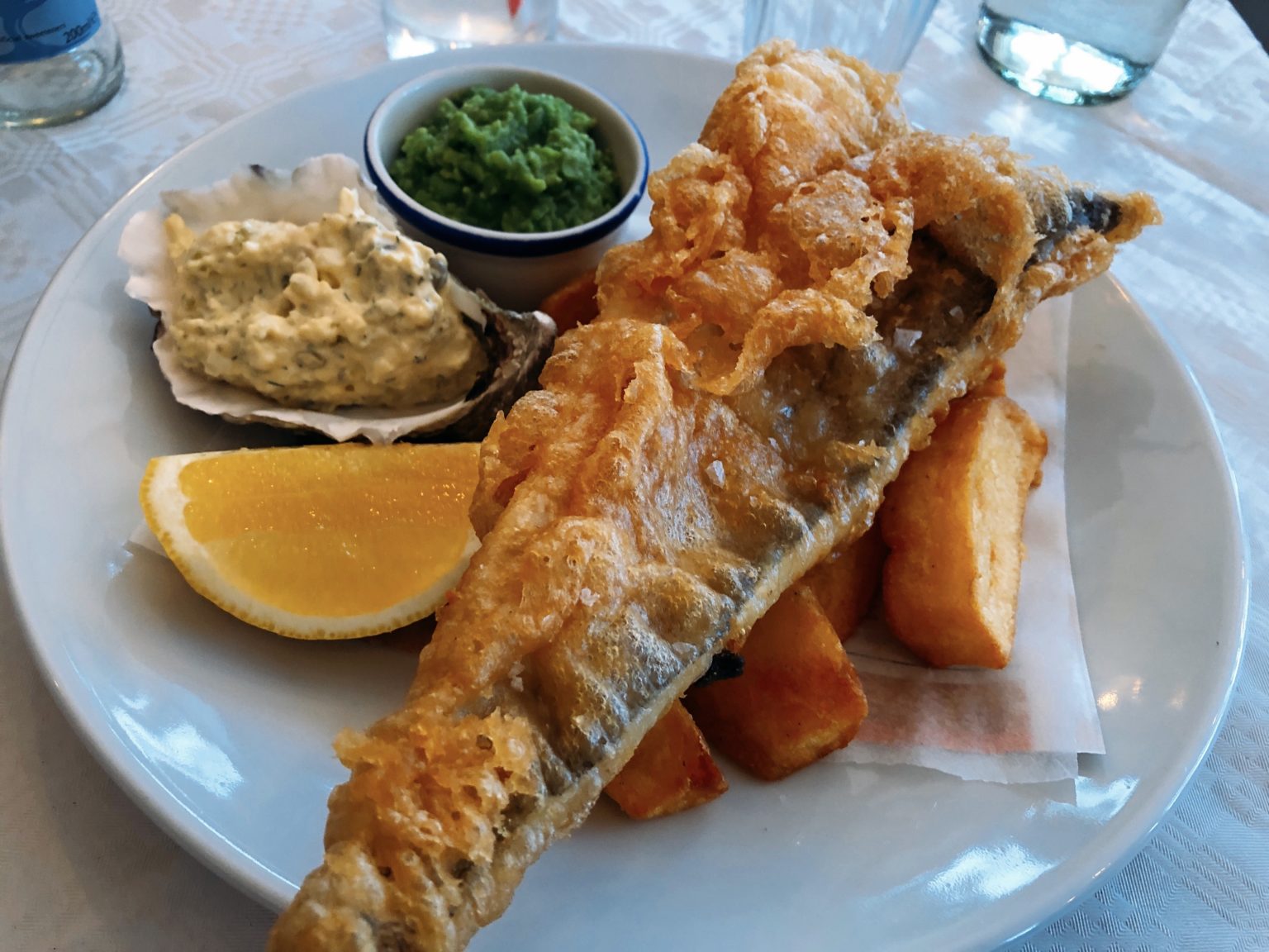 Billingsgate Café - Scallops and bacon rolls | the food connoisseur