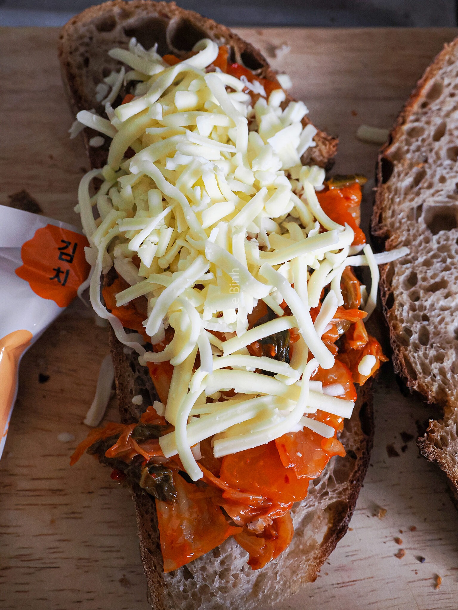 Kimchi and Cheese toastie recipe with Kelly Loves | the food connoisseur