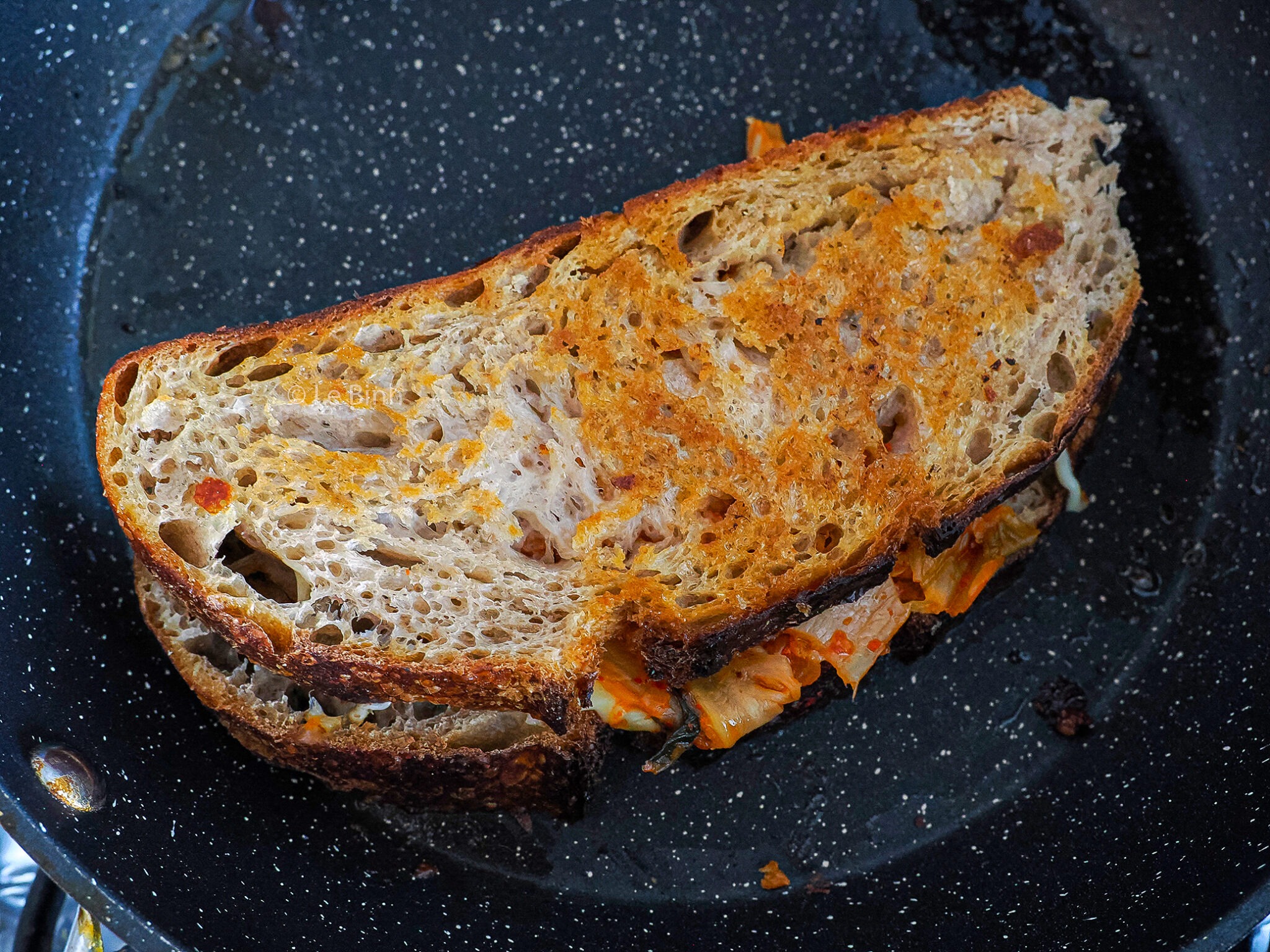 Kimchi and Cheese toastie recipe with Kelly Loves | the food connoisseur