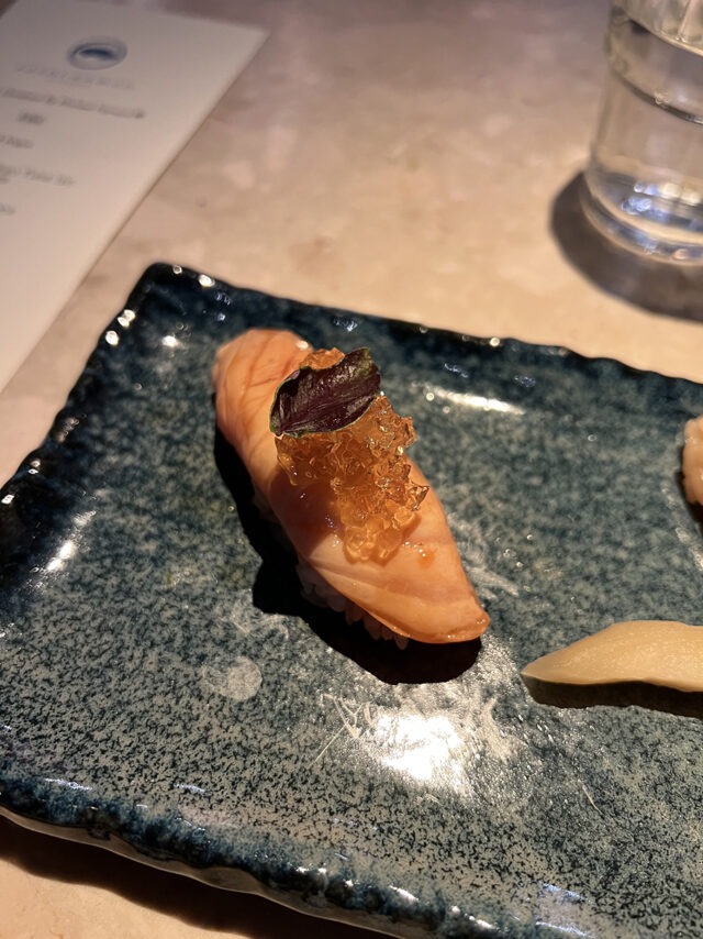 Sushi Kamon £45 Omakase at Arcade Hall | the food connoisseur