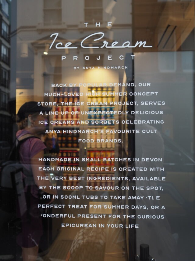 The Ice cream project by Anya Hindmarch pop up: Heavenly Ice Cream ...